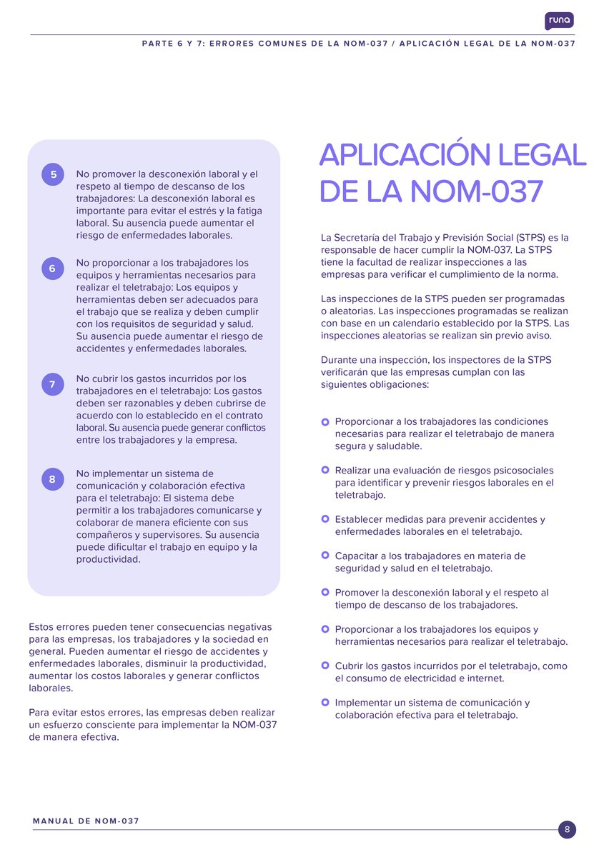 Manual de NOM-037 para empresas | Runa HR